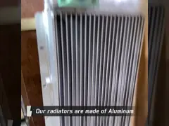 JCB205 oil radiator