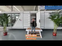 China Steel Mobile Prefab Container Home 20ft-40ft Portable Modular Building with Fireproof & Waterproof Construction for sale