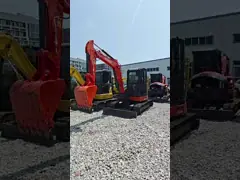 China Used Hitachi 50U Excavator Original Color 128.7KW Engine Power 5 Ton Mini Digger At Affordable for sale