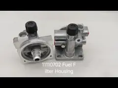China Oil Pump Filter Housing Head 1111-0702 11110702 Excavator Spare Parts For EC210B EC240B Filter Housing for sale