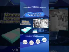 Cina Unità a molle insacchettate a 5 zone con intervallo di molle insacchettate per materasso a zone di tutte le dimensioni con cavo personalizzato da 1,8/2,0 mm in vendita