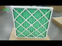 China Activated Carbon Panel Air Filter G4 Customized Pleated Panel Filter for sale