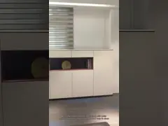 Cina Armadietto mobile per archivi a 3 cassetti Armadietto per archivi con serratura in legno verde in vendita