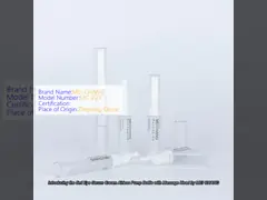 China Personal Care 5ml Eye Serum Cream Cosmetic Airless Bottles With Massage Head MC-223 for sale