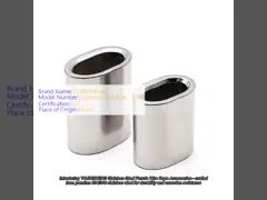 China Stainless Steel Ferrule Wire Rope Accessories for sale