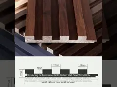Watch: WPC Decorative Wall Panel 1220x2440mm Waterproof Fireproof Showcase