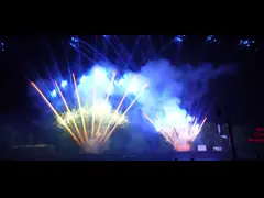Professional 1.2 Inch 130 Shots Fan-shaped Chinese Fireworks Pyrotechnics 1.3g Cake Fireworks For Ce