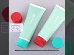30mm Diameter Customized Hand Cream Tubes with Matt Flip Top Caps