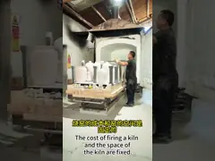 China Customizable Shuttle Kiln OEM Production Adjustable Production Cycle Programmable Firing Cycle for sale