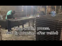 China Canada Temporary Panel Fence Portable Fencing 2.1*2.4m For Sports / Concerts for sale