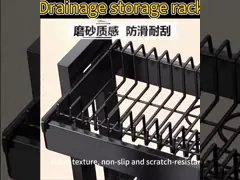 Китай Чёрный вытягивающийся дренажный раковина дренажная стойка 34 миски однослойный / двойной слой продается