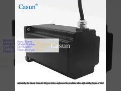 Casun Nema 34 Stepper Motor 4 Amp 13 N.M High Tough Hybrid Stepping Motor For Cnc