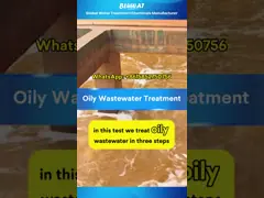 Oil Wastewater Treatment with #Demulsifier and #PAM | Bluwat Chemicals #WastewaterTreatment