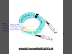 Custom length 100GBASE-FR QSFP28 Single QSFP-40G-FR QSFP-100G-FR-S  Lambda 1310nm 2km DOM Fiber Optic Transceiver Wire Harness Manufacturers