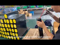 Bateria de lítio de peixe prateado 48V 15.6ah 500W Armazenamento Li-Ion 18650 Bateria para bicicleta elétrica