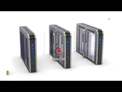 Acrylic Arm Access Control High Speed Security Gates 40-65 Person/Min