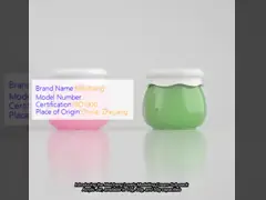 10g 30g 50g Capacity Lovely Modelling Cream Sub-pack Acrylic Jar