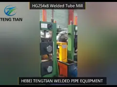 Custom ERW Pipe Mill for Carbon Steel Tubes 4-10mm Thickness