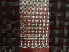 China Brass Metal Stainless Steel Elevator Decorative Architectural Woven Wire Mesh Panel Curtain For Cabinet Doors for sale