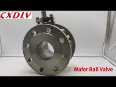 Monoblock-Kugelventil mit DN15-DN200 Wafer-Typ italienisches Kugelventil