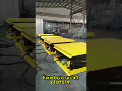 China Professional 3000kg Capacity Fixed Hydraulic Scissor Lift Stationary Scissor Lift Platform for sale