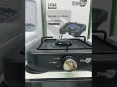 1 Burner Gas Stove Made Of Plastic Coating Iron For Kitchen Cooktop Design