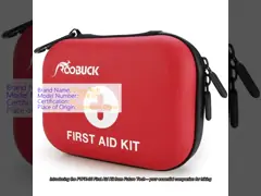 China FTFK-05 First Aid Kit For Hiking, Backpacking, Camping, Travel, Car & Cycling With Red for sale