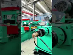 0.15-1.5 Mm Thickness Plate Leveling Machine With Multi Roller Setup And Online Cleaning Feature