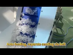 Máquina de embalaje de recuento visual de piezas de plástico