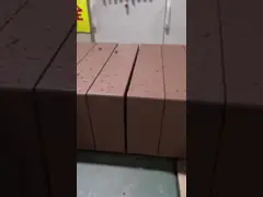 China Clay Brick Cutter Twin-Screw Frame Wire-Cutting Machine With VFD Adjustable for sale