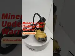 Cina Cavo per lampada da miniera impermeabile con filo per minatori sotterranei, lampada frontale per casco, luci antideflagranti in vendita