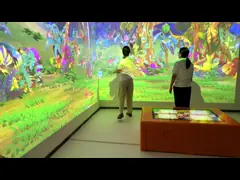Scanner Version 3D AR Indoor Multi Scene Interactive Painting Wall Projection