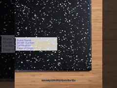 EPDM azulejos de pisos esportivos 1000X1000X15mm Ginásio de borracha tapetes de piso respirável