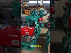 China Diesel Hydraulic Crawler Mounted Core Drilling Rig / Geological Drilling Rig for sale