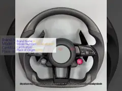 All Models Of A-u-di Are Equipped With Leather Carbon Fiber Steering Wheels