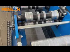 China Windproof Standing Seam Roll Forming Machine With Chain Drive And 18 Stations for sale