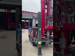 China 200 Meter Deep Pneumatic Drilling Rig With Φ89mm Drilling Pipe Diameter  Fast Forward Speed for sale