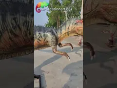 China Size 6m Life Size Animatronic Dinosaurs Megalosaurus For Jurassic Park Exhibition for sale