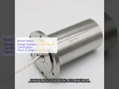 Small Size High Speed Slip Ring 18000 Rpm 80VDC 1A Metal Slip Ring