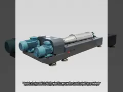 China Industrial Scroll Screw Decanter Centrifuge for Continuous Sludge Separation Efficiency in Large-Scale Operations for sale