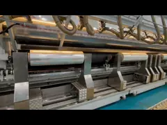 BOPP film slitting workshop
