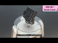 China GROW GM71 1D 2D USB/UART Barcode Scanner Module Reader With Interchangeable M12 Lens Support QR Code Bar Code USB UART Interface for sale