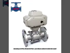 3-Piece Electric Ball Valve
