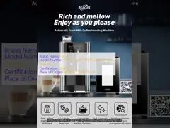 China Versatile Commercial Coffee Vending Machine WIFI  RJ45 Standard for sale