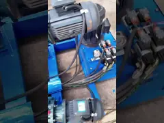 1050 Mm Bending Length Sheet Metal Cone Roller With 40 Mm Side Rolls Diameter 4m/Min