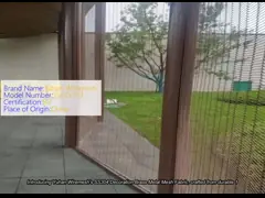 Cina Ss304 Tessuto a maglia in ottone metallico decorativo 1,8 mm per l'ingresso dell'hotel in vendita