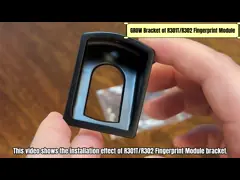 China GROW Schwarze Halterung für Fingerabdruckmodul-Zugangskontrolle (R301T/R302) zu verkaufen