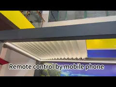 Aluminum alloy electric canopy
