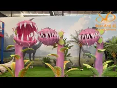 Realistic Animatronic Piranha Plant Simulation for Plant Park and Exhibition