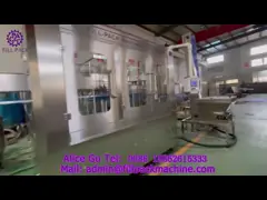 1966 J1 Antiseptic Sterilized Filling Machine PET Carbonated Beverage / Gas Water Monoblock